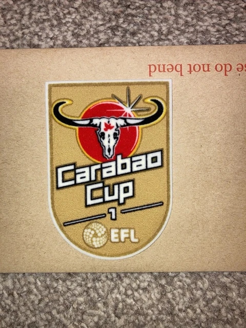 EFL CARABAO CUP Gold Patch Winner 2025/2026 Player Size Newcastle ...
