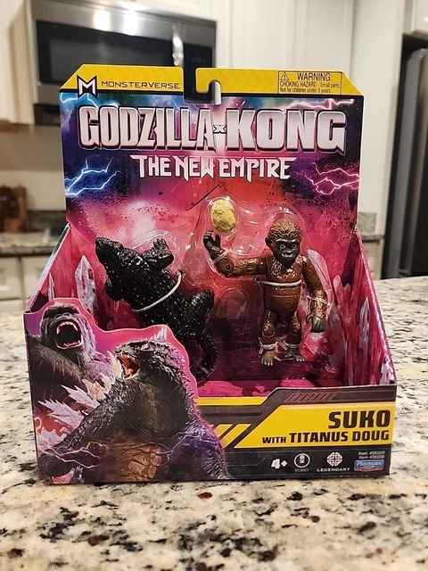 RARE 2024 PLAYMATES Godzilla x Kong The New Empire SUKO AVEC DOUG ...