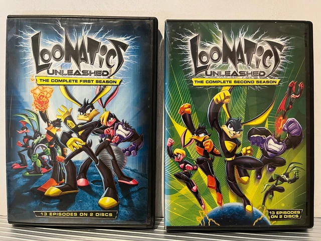 LOONATICS UNLEASHED SEASON 1-2 DVD - Animated Series - Ace Bunny Danger ...