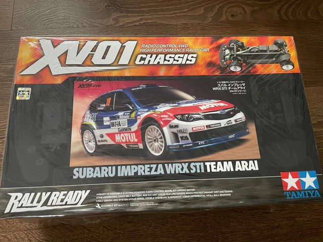 TAMIYA SUBARU IMPREZA WRX STI TEAM ARAI XV01 Telaio 1/10 Top!!! 58528 ...
