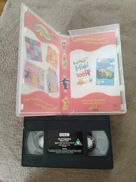 TELETUBBIES WHAT'S THAT? Cbeebies Bbc Video Pal Vhs Video Kids £10.00 ...