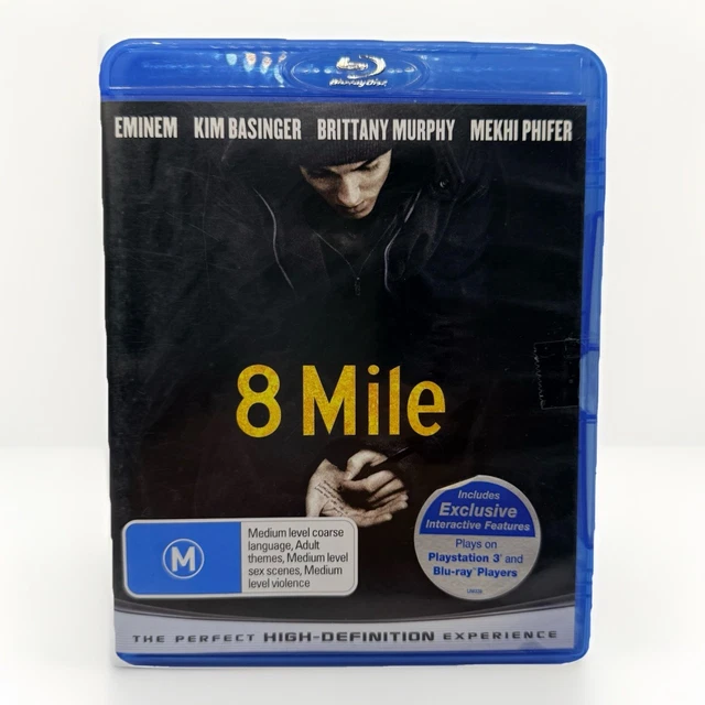 8 MILE BLU-RAY Eminem Additional Features Rap Music Battles 2002 Kim ...