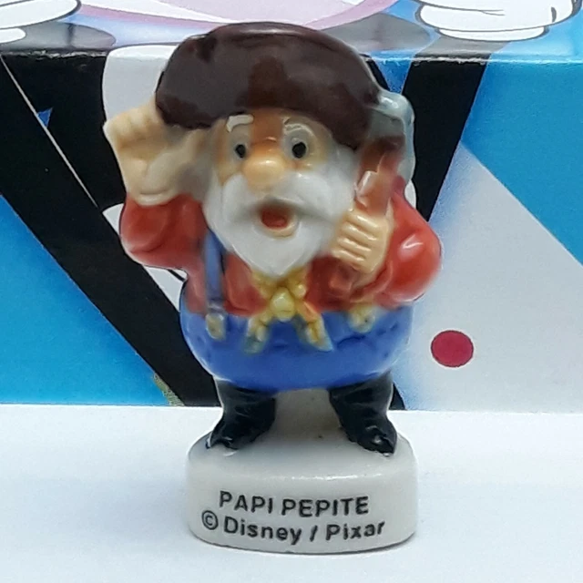 FÈVE EN PORCELAINE Papi Pépite Disney Pixar Porcelain bean D06F EUR 2 ...