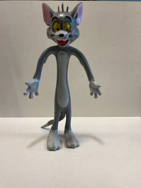 TOM + JERRY MGM Hongkong Figur Biegefigur 1979 bendable: Tom ca. 16 cm ...