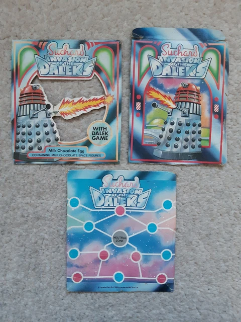 DOCTOR WHO - Invasion of the Daleks Easter Egg Box - Suchard 1983 £5.00 ...