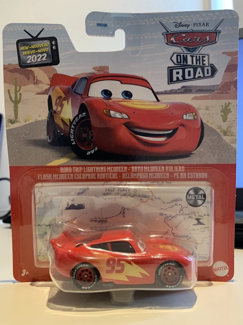 Disney Pixar Cars Lightning Mcqueen On The Road Bnib Diecast Mattel 3027