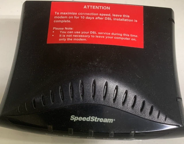 EFFICIENT NETWORKS SPEEDSTREAM 5100 060-E142-A01 ADSL Modem(No adapter ...