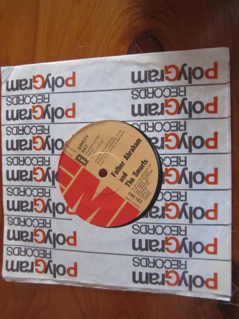 45& VINYL Record Father Abraham And The Smurfs Great ** Must See**** $2 ...