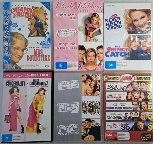 COMEDY ROMANCE DRAMA Multi Pack DVD Bundle Bulk Lot X 16 Movies Region ...