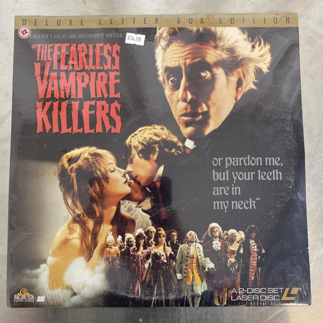 VINTAGE LASERDISC THE FEARLESS VAMPIRE KILLERS Deluxe Letterbox Edition £20.00 - PicClick UK