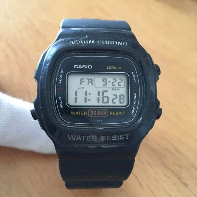 CASIO RARE VINTAGE Digital Watch DW-310 HEARTBREAK RIDGE HD 300M Clint ...