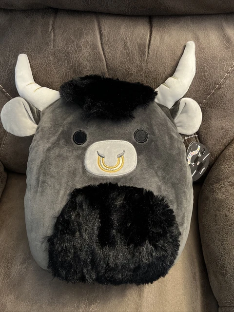 SQUISHMALLOW LAKE THE Black Bull 12” Select Series Golden Nose Ring ...
