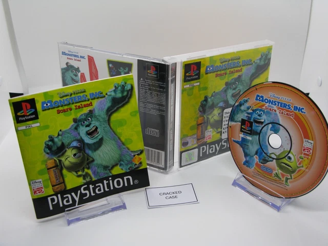 DISNEY'S MONSTERS INC Scare Island - Sony PS1 Game Playstation 1 (Bx46 ...