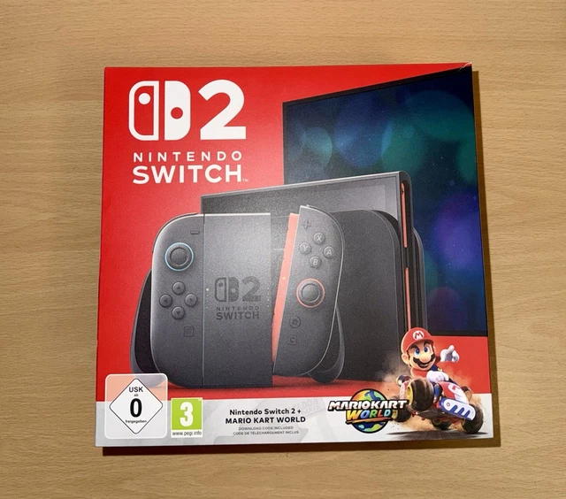 NINTENDO SWITCH 2 Mario Kart World Bundle Original Box £26.71 - PicClick UK