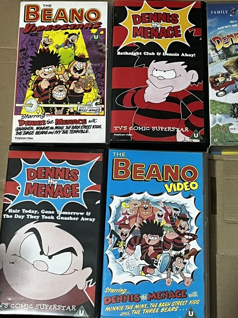 VINTAGE THE BEANO Video (VHS, 1995) tape starring Dennis the Menace ...