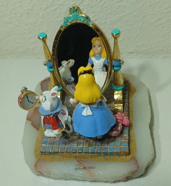 DISNEY RON LEE Alice in Wonderland limited edition statue figure HTF ...