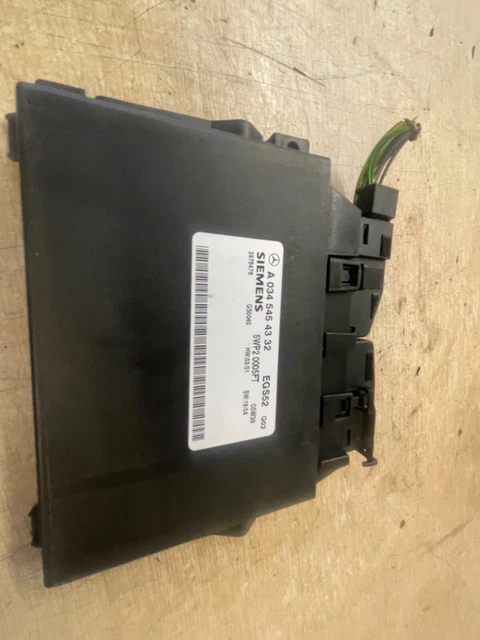 MERCEDES 5 SPEED Auto Cdi E,C,Clk,Class Gearbox Ecu 0345454332 £26.99 ...