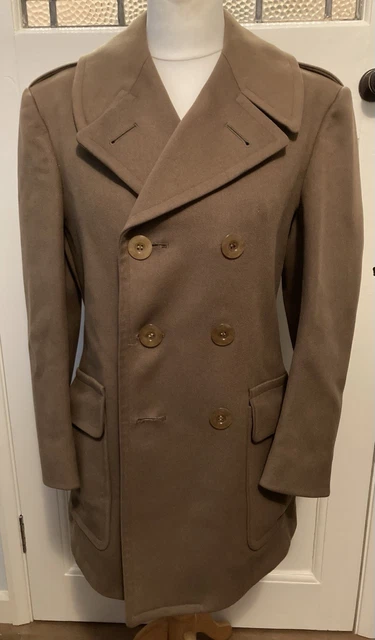 ORIGINAL WW2 US Army officers wool Overcoat AAF £47.48 - PicClick UK