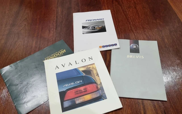JDM TOYOTA MISCELLANEOUS Catalog Set Windom, Pronard, Brevis, Windom ...