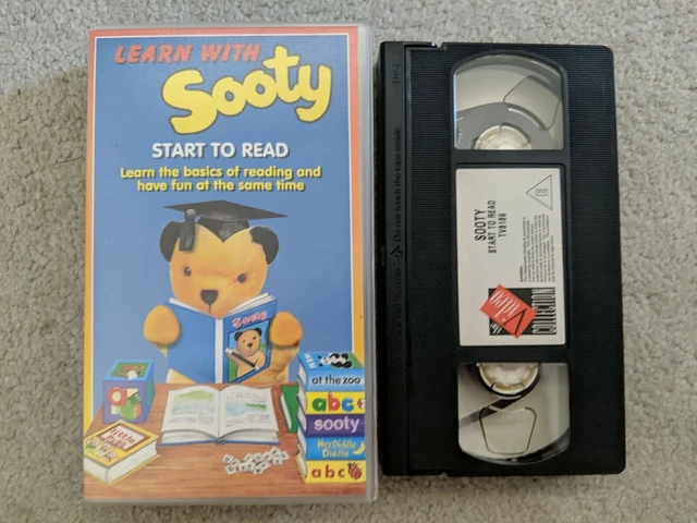 LEARN WITH SOOTY “START TO READ” Kids VHS VIDEO 1989 EUR 11,50 ...