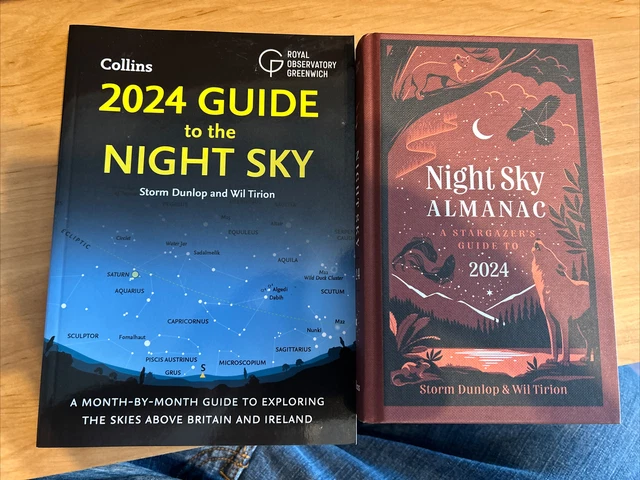 COLLINS GUIDE TO The Night Sky 2024 & Night Sky Almanac 2024-NEW £9.99 - PicClick UK