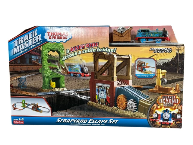 THOMAS & FRIENDS Journey Beyond Sodor Movie Track Master Scrapyard ...