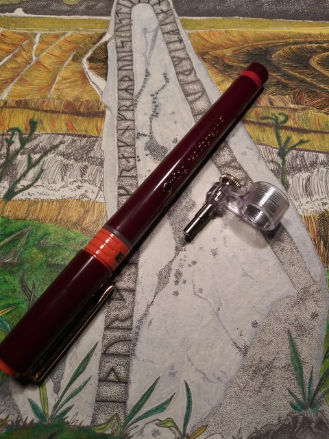 ROTRING RAPIDOGRAPH TECHNICAL Pen ISO+Koh-I-Noor+Staedtler+Castell+K&E ...