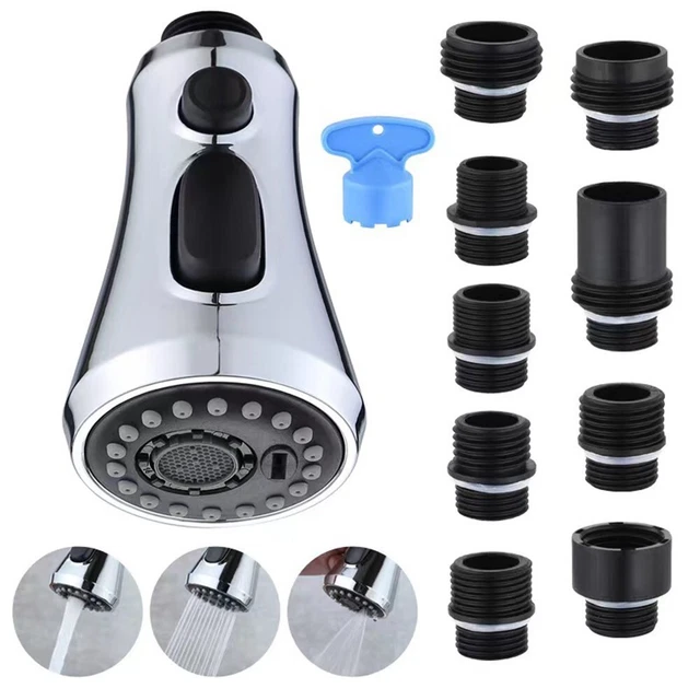 KIT CONNECTEURS ROBINET Douche Set Adaptateur Facile à Installer ...