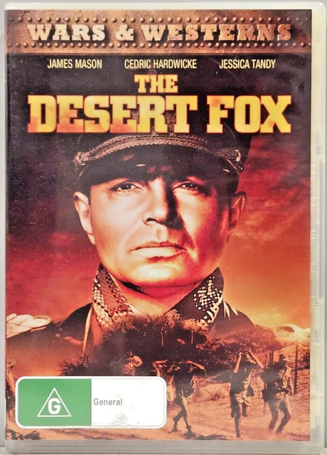 THE DESERT FOX - James Mason, Cedric Hardwicke, Jessica Tandy- DVD EUR ...