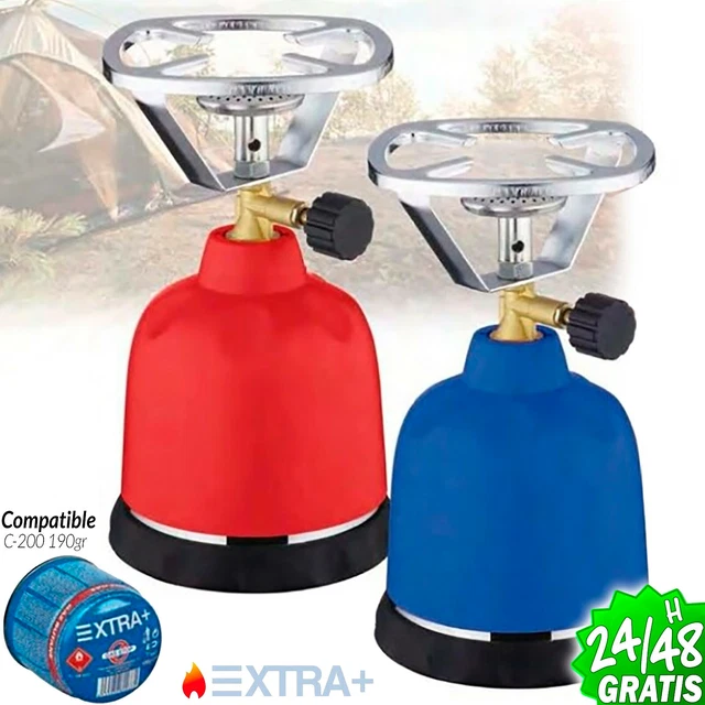 HORNILLO QUEMADOR A GAS para Camping Portable Caravana Viaje Coche ...
