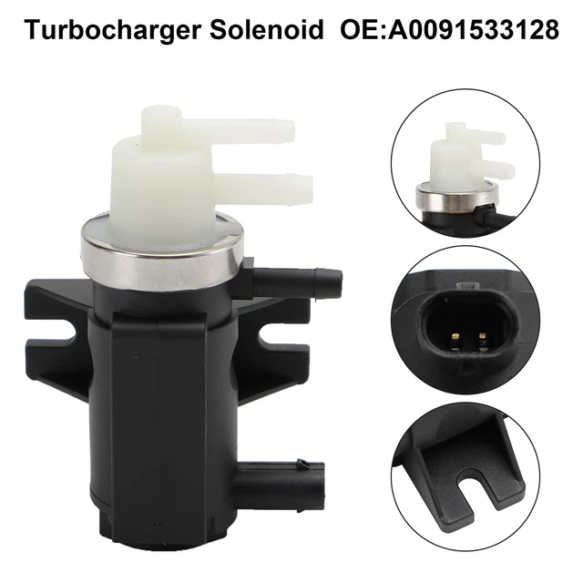 TURBOCHARGER SOLENOID VACUUM Valve A0091533128 for Mercedes-Benz W205 ...