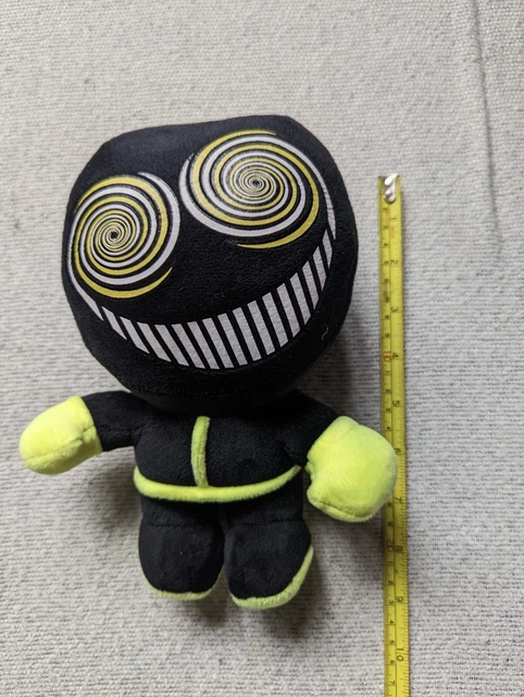 THE SMILER RIDE Alton Towers Resort Plush Theme Park RARE Black Soft ...