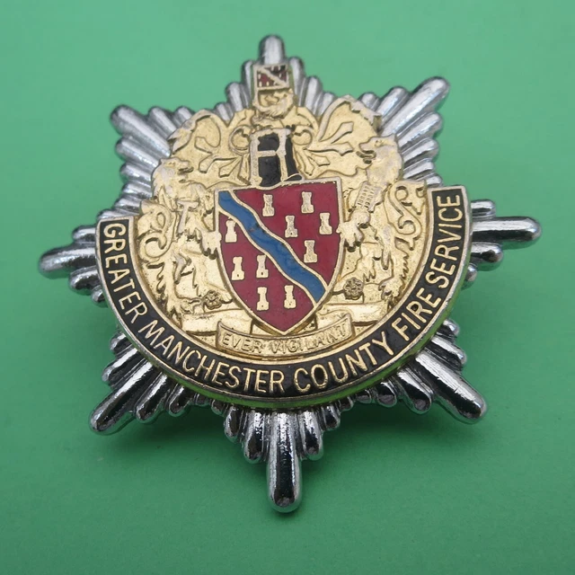 THE GREATER MANCHESTER County Fire & Rescue Service/Brigade Hat/Cap ...