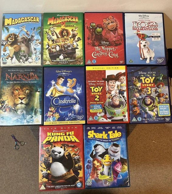 10 CHILDREN'S DISNEY Dreamworks Pixar Bundle Family Kids Job Lot £9.99 - PicClick UK