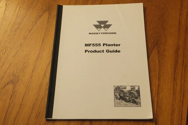 MASSEY FERGUSON 555 Planter Product Guide (New Unused) £12.00 - PicClick UK
