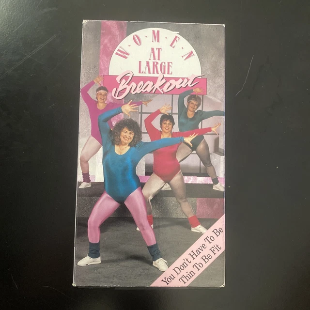 WOMEN AT LARGE Breakout 80s Aerobics VHS 1987 Fitness Exercise £11.27 ...
