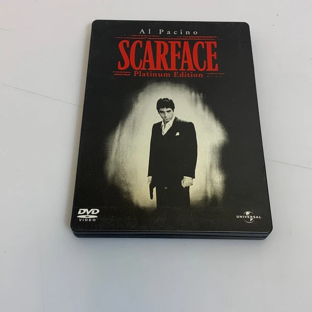 DVD SCARFACE CON Al Pacino Platinum Edition Steel Box Universal EUR 9 ...