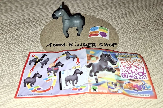 KINDER VT 109 V109 Animal Help Pascal Horse Cheval Pferd + Bpz EUR 1,79 ...
