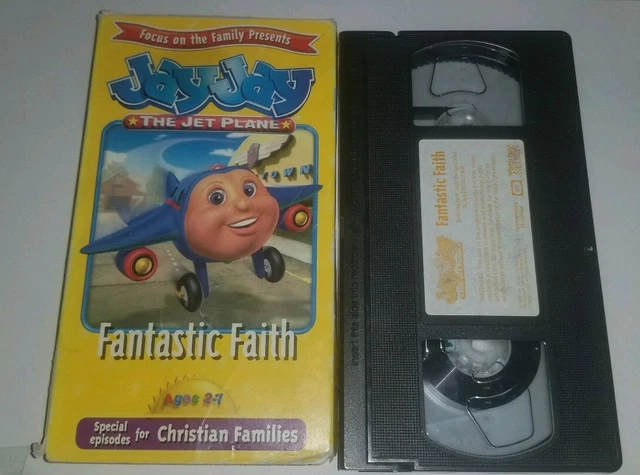 VHS JAY JAY The Jet Plane Fantastic Faith Special Episodes Christian ...