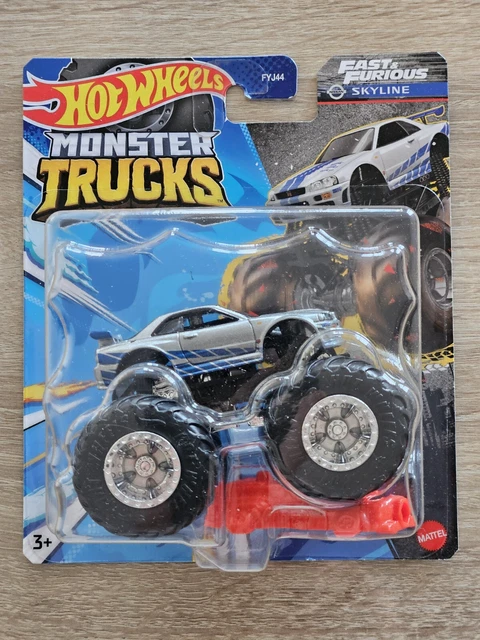 HOT WHEELS 1/64 Monster Trucks Fast & Furious Fyj44 - 🔥 Skyline Hwc72 ...