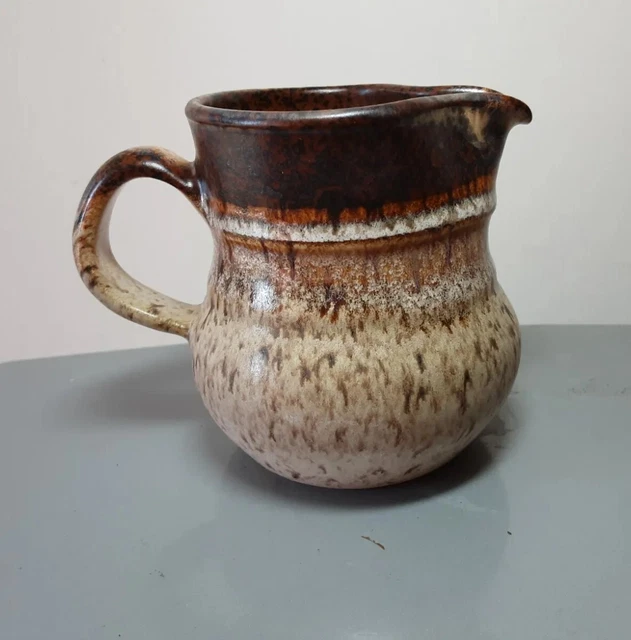 IDEN POTTERY OF Rye East Sussex small milk jug coffee tea stoneware ...