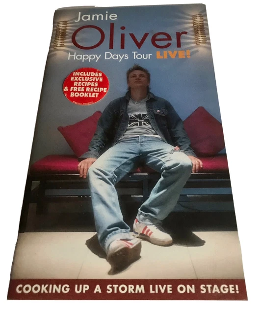 JAMIE OLIVER HAPPY Days Tour Live! - VHS Tape - Still Sealed New £8.00 ...