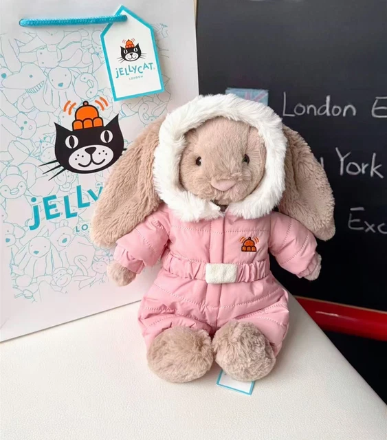 NWT JELLYCAT BASHFUL Bunny Snow Suit Plush Toys Bunny Animal Dolls Hot ...