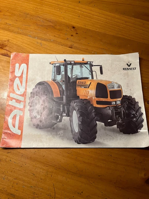 PROSPEKT NIEDERLÄNDISCH RENAULT 936RZ Altes Traktor Schlepper brochüre ...