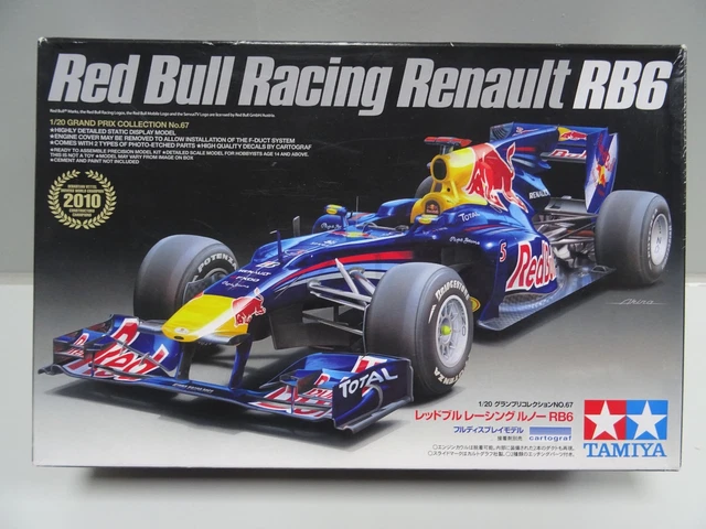 TAMIYA RED BULL Racing Renault RB 6 "Sebastian Vettel" 1:20 Bausatz ...