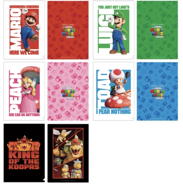 SUPER MARIO BROS. File folders/5piece/Double-sided/2023/Theater Limited ...