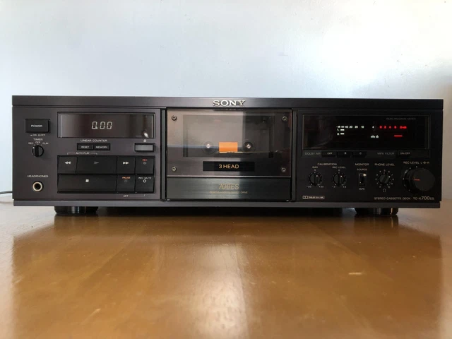 SONY TC-K700ES/333ESX - 3 Head,Direct Drive,Dual Capstan Stereo ...