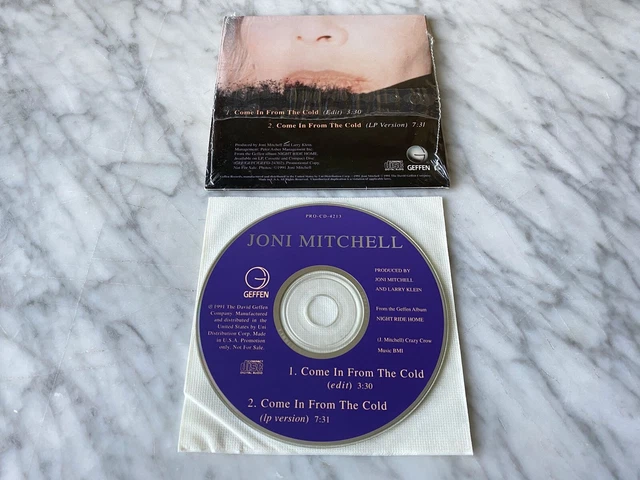 JONI MITCHELL COME In From The Cold CD Single PROMO! ORIGINAL 1991 Geffen RARE! $22.14 - PicClick CA