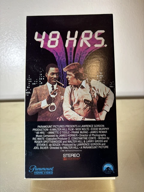 48 HRS. (VHS, 1983) Eddie Murphy and Nick Nolte $13.40 - PicClick CA