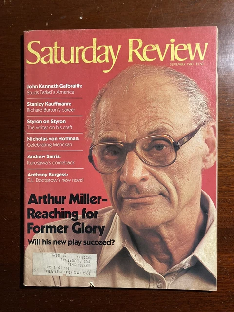SATURDAY REVIEW SEPTEMBER 1980 Anthony Burgess Arthur Miller Vtg ...